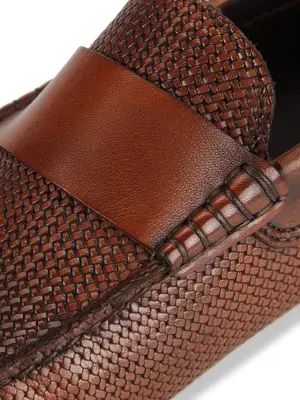 To Boot New York Magnus Leather Driving Moccasins