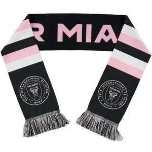 RUFFNECK SCARVES Pink Inter Miami Cf Bar Scarf