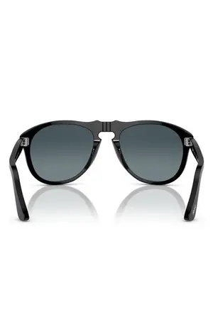 Persol 54mm Polarized Sunglasses - Black