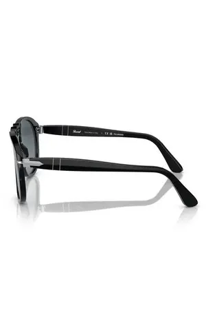 Persol 54mm Polarized Sunglasses - Black