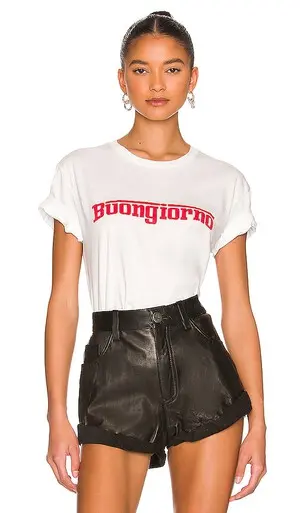 DEPARTURE Buongiorno Tee - White