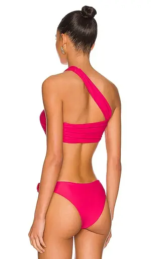 Tularosa Macey One-shoulder Top - Berry Pink