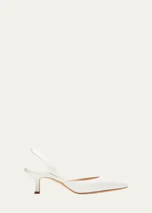Manolo Blahnik Manolo Blahnik Carolyne Kitten-Heel Pumps Mcrm1205