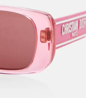 Dior Wildior S2u Rectangular Sunglasses - Pink