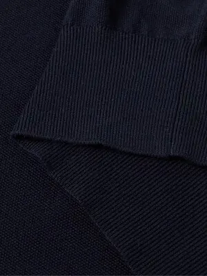 Loro Piana Slim-fit Cotton And Silk-blend Sweater