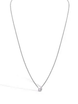 PRAGNELL 18kt White Gold Diamond Rockchic Necklace - Silver