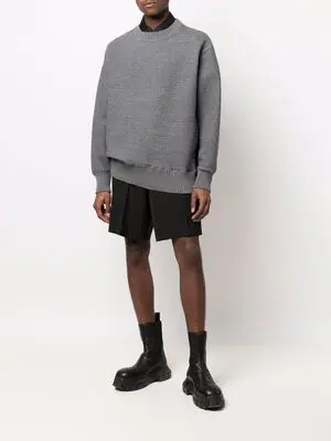 Undercover Ribbed Crew-neck Jumper