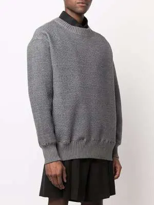 Undercover Ribbed Crew-neck Jumper