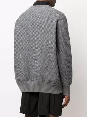 Undercover Ribbed Crew-neck Jumper