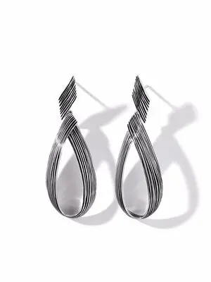 John Hardy Bamboo Drop Earrings