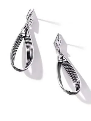 John Hardy Bamboo Drop Earrings