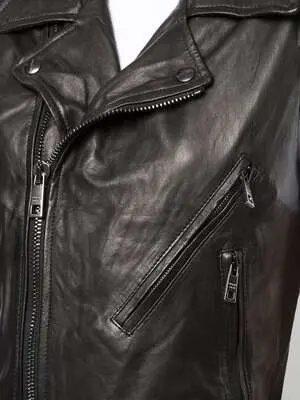 GIORGIO BRATO Leather Biker Jacket