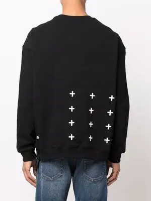 Ksubi Patterned Crew Neck Sweatshirt