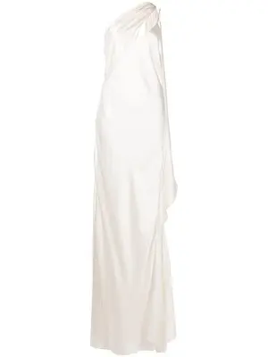 Michelle Mason Drape-panel Gown