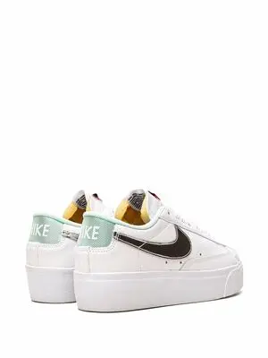 Nike Blazer Low Platform Sneakers - White