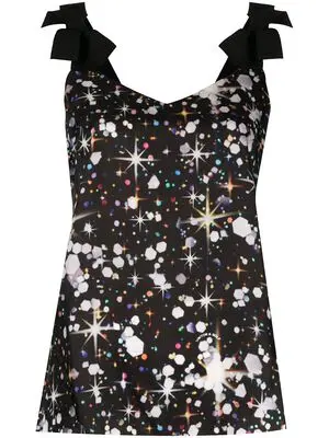 Viktor & Rolf Confetti Sparkle-print Camisole Top