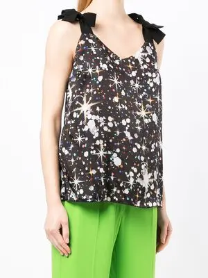 Viktor & Rolf Confetti Sparkle-print Camisole Top