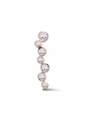 PRAGNELL 18kt Rose Gold Diamond Earrings