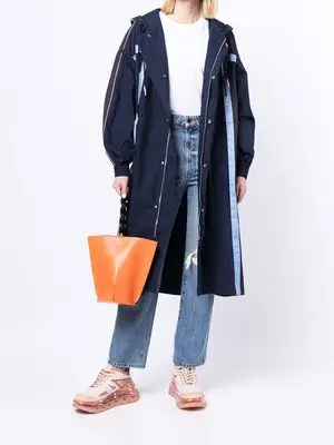 BAPY BY *A BATHING APE® Contrast-panel Raincoat