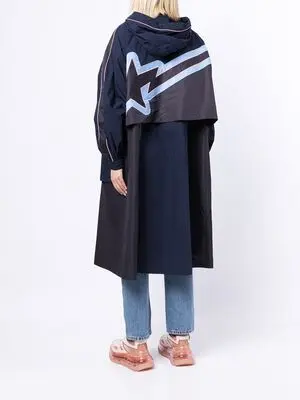 BAPY BY *A BATHING APE® Contrast-panel Raincoat