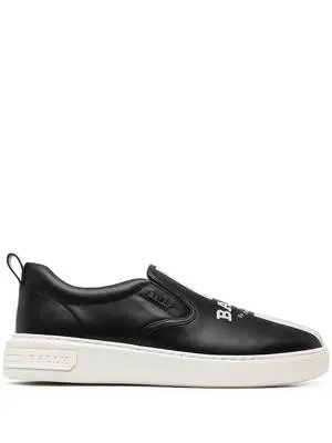 Bally Logo-print Slip-on Sneakers