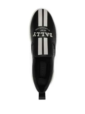 Bally Logo-print Slip-on Sneakers