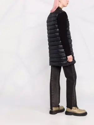 Moncler V-neck Padded Coat