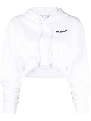 Off-white Cropped Activewear For Women
