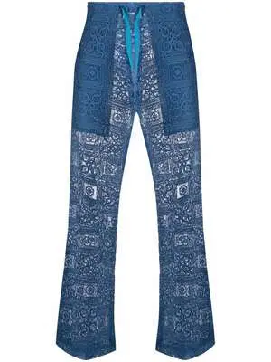 Needles Boot-cut Bottoms For Men