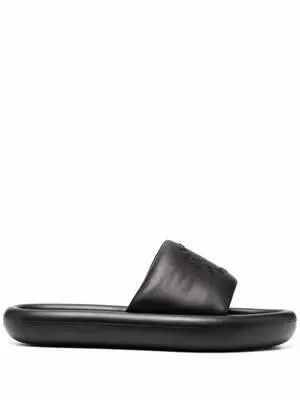 Stella McCartney Perforated Logo Slides
