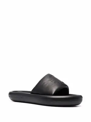 Stella McCartney Perforated Logo Slides