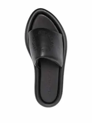 Stella McCartney Perforated Logo Slides