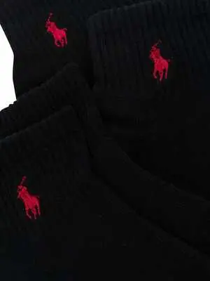 Polo Ralph Lauren Socks Three-pack - Black