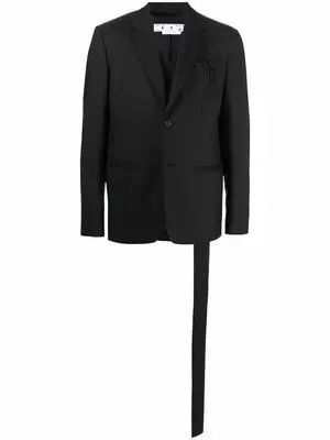 Off-White Button-front Blazer