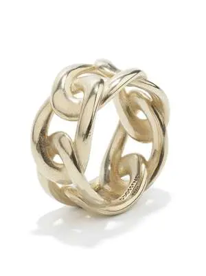 GOOSSENS Paris "lhassa" Chain Link Ring - Gold