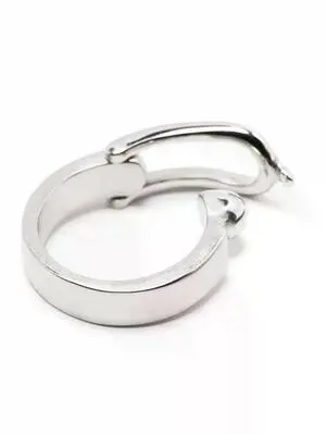 GOOSSENS Boucle Clasp Ring - Silver