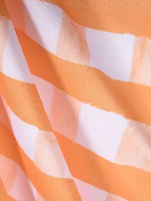 Jacquemus La Jupe Nodi Checked Sarong