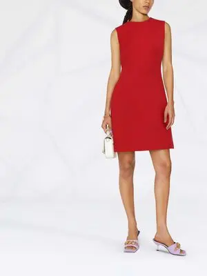 Dolce & Gabbana Sleeveless Virgin Wool Mini Dress