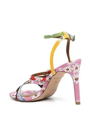 Kurt Geiger Floral Strappy Heels