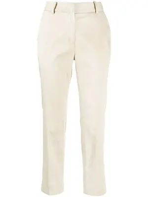 GOODIOUS Cropped Tailored Trousers