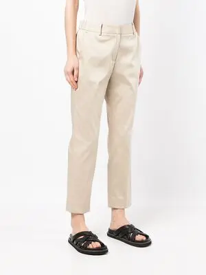 GOODIOUS Cropped Tailored Trousers