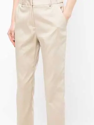 GOODIOUS Cropped Tailored Trousers