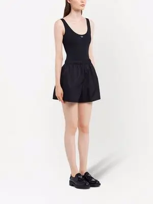 Prada Logo-plaque Bodysuit
