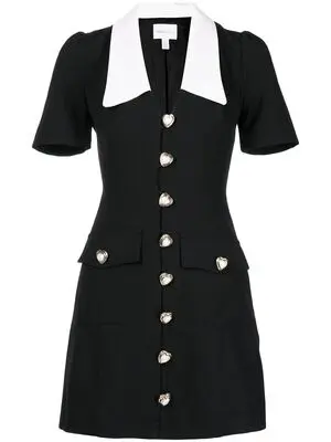 ALICE MCCALL Romantica Buttoned Mini Dress