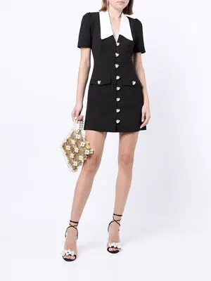 ALICE MCCALL Romantica Buttoned Mini Dress