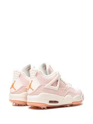 JORDAN 4 Retro Golf Seersucker Sneakers
