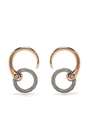 CHARRIOL Infinity Zen Hoop Earrings - Gold