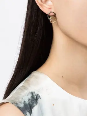 CHARRIOL Infinity Zen Hoop Earrings - Silver