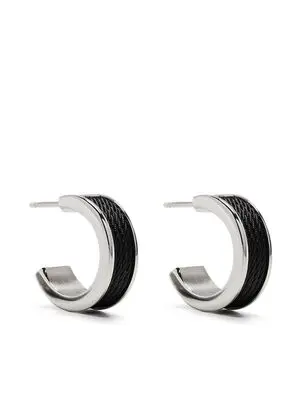 CHARRIOL Forever Hoop Earrings - Silver