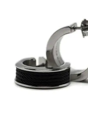 CHARRIOL Forever Hoop Earrings - Silver